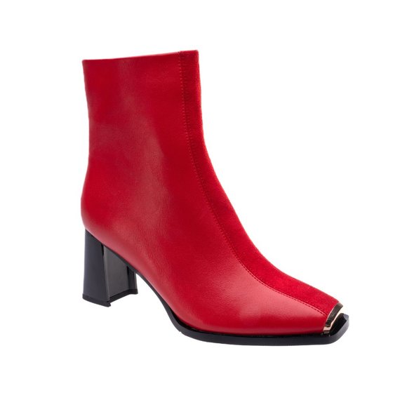 Ninety Union | Shoes | Stylish Contemporary Womens Warm Red Leather ...